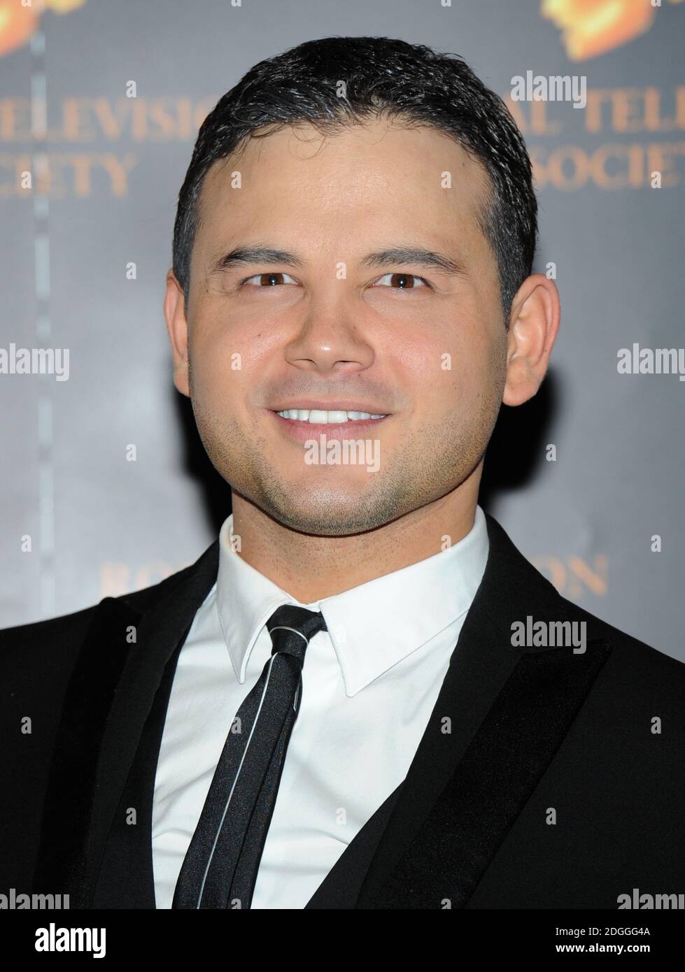 Ryan arrives at the royal television societys rts programme hi-res ...