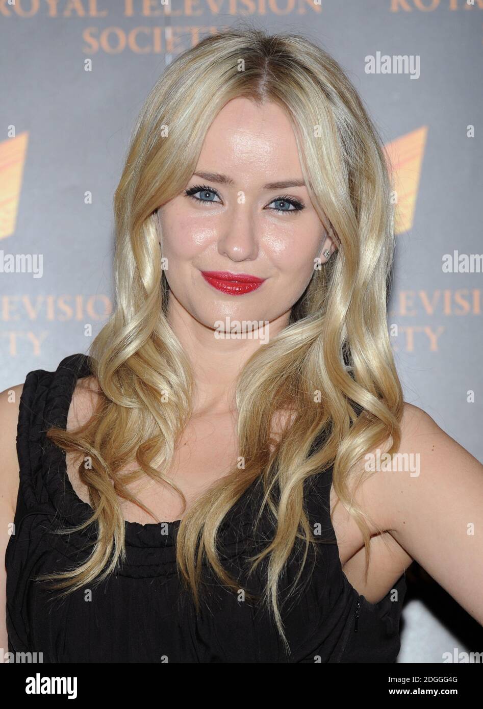 Sammy Winward arrives at the Royal Television Society's RTS Programme ...