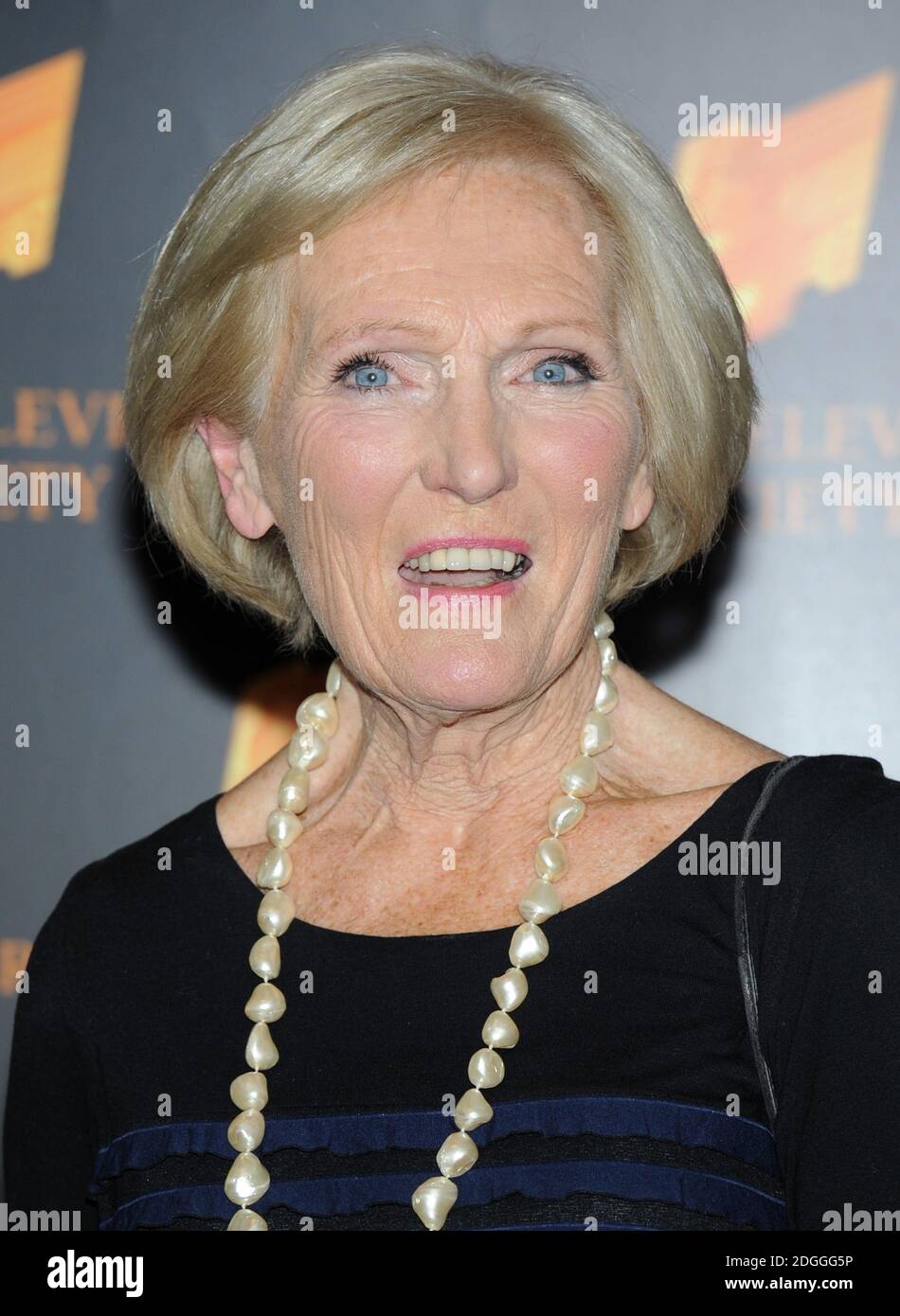 Mary Berry arrives at the Royal Television Society's RTS Programme ...