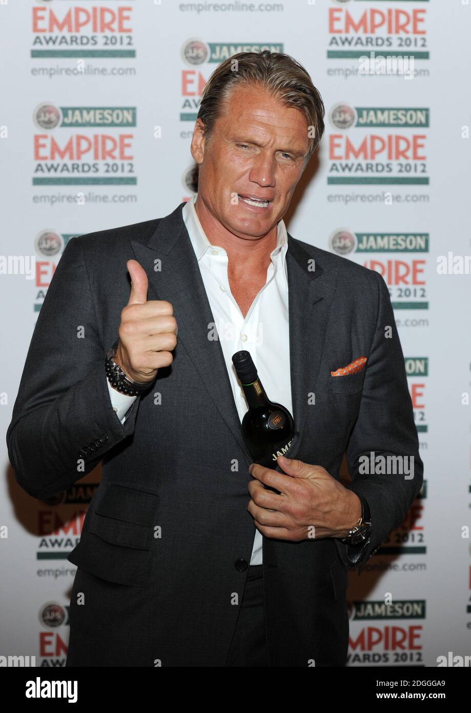 Dolph Lundgren at The Jameson Empire Film Awards 2012, Grosvenor House ...