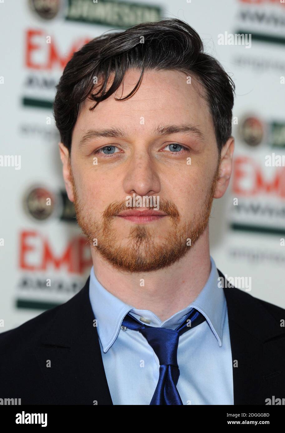 James McAvoy at The Jameson Empire Film Awards 2012, Grosvenor House ...