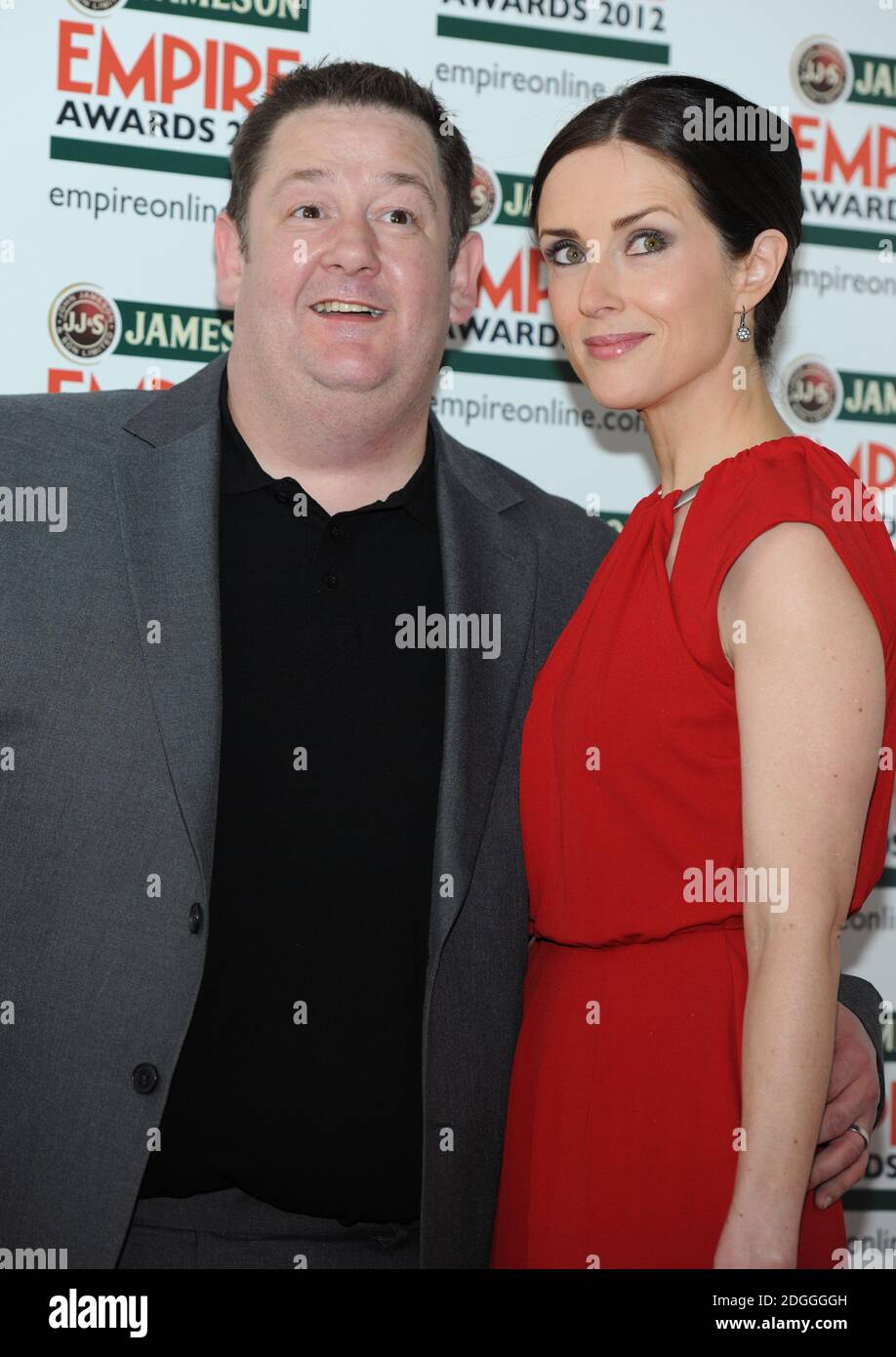 Johnny Vegas at The Jameson Empire Film Awards 2012, Grosvenor House ...