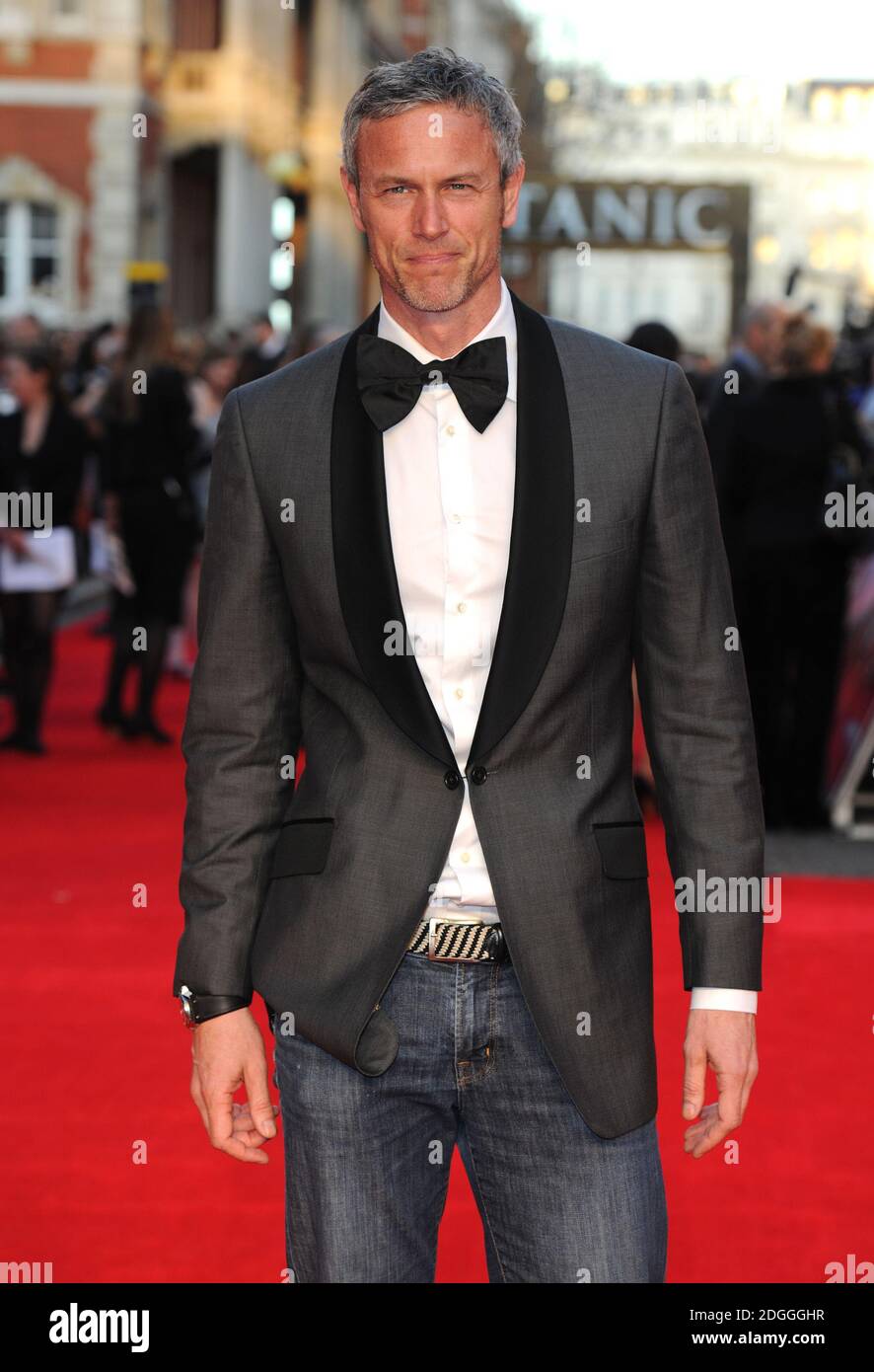 Mark Foster attends the World Premiere of Titanic in 3D, The Royal ...