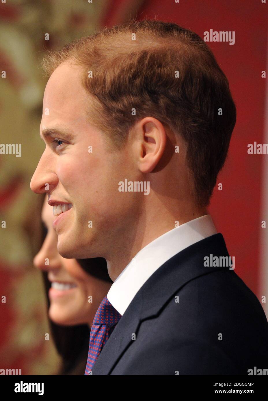 The new wax figure of Prince William the Duke of Cambridge goes on ...