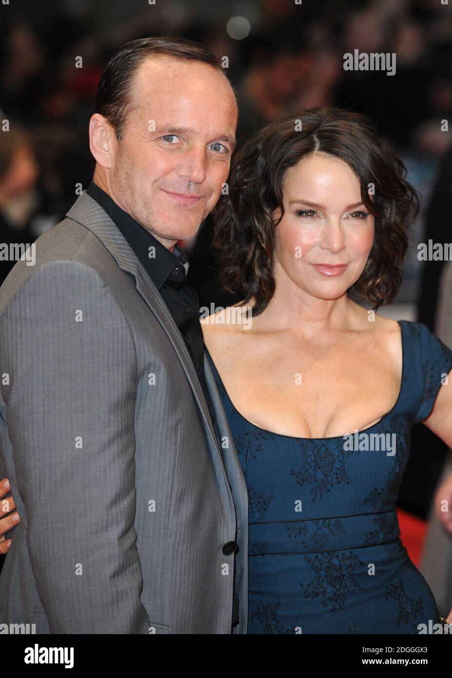 Clark Gregg and wife arrive at the European Premiere of Marvel Avengers ...