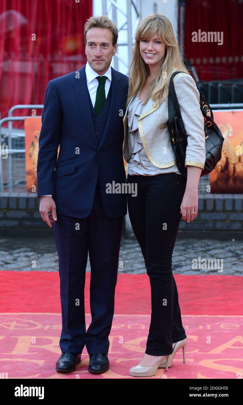 Ben Fogle and wife Marina attend the UK Premiere of African Cats, BFI ...