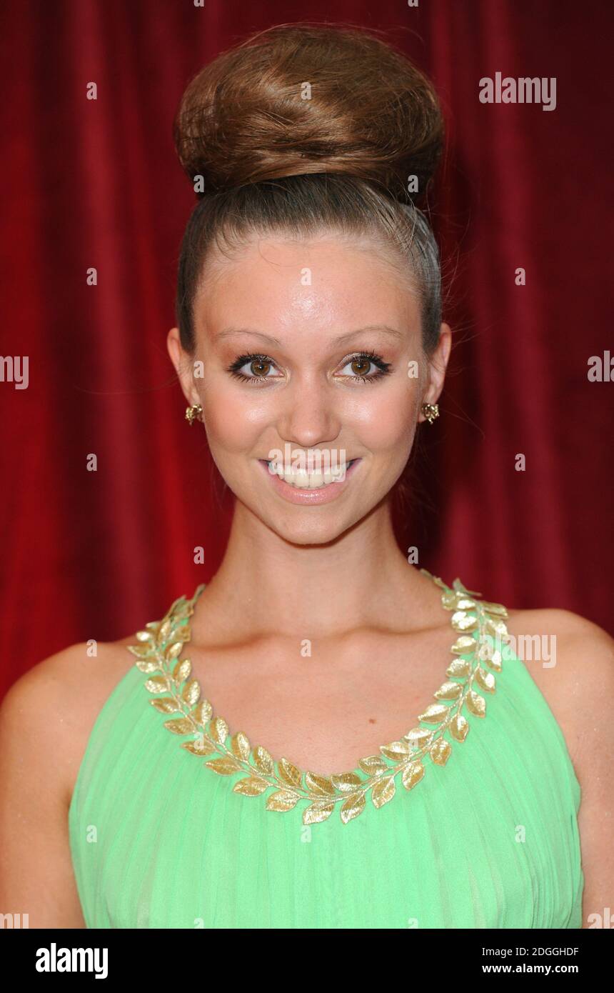 Tamaryn Payne arriving for the 2012 British Soap Awards at ITV London ...