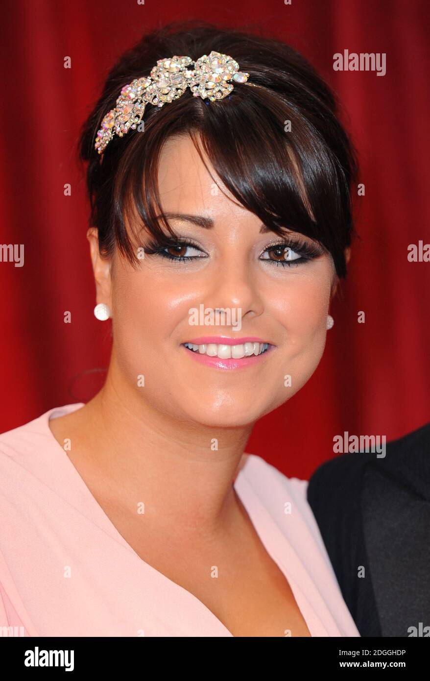 Lauren Shippey arriving for the 2012 British Soap Awards at ITV London ...