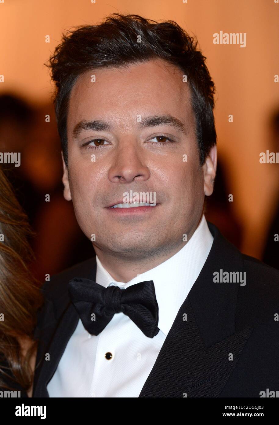 Jimmy Fallon arriving at the Costume Institute Benefit, held at the ...