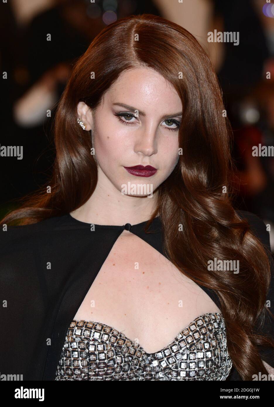 Lana Del Rey arriving at the Costume Institute Benefit, held at the ...