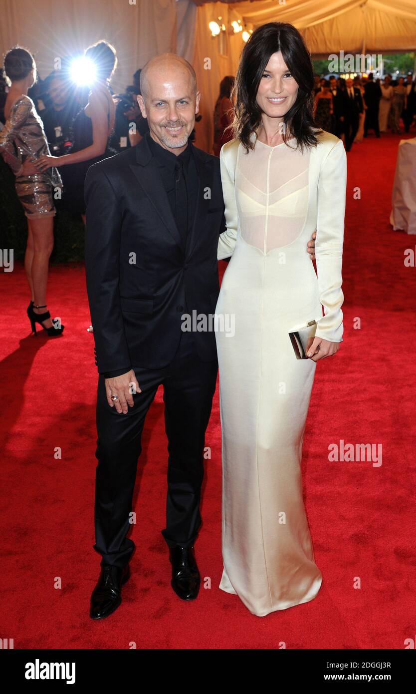 Italo Zucchelli and Hanneli Mustaparta arriving at the Costume ...