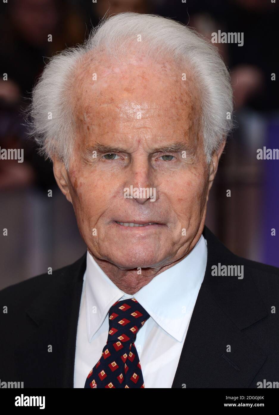 Richard D. Zanuck arriving at the Dark Shadows European Premiere ...