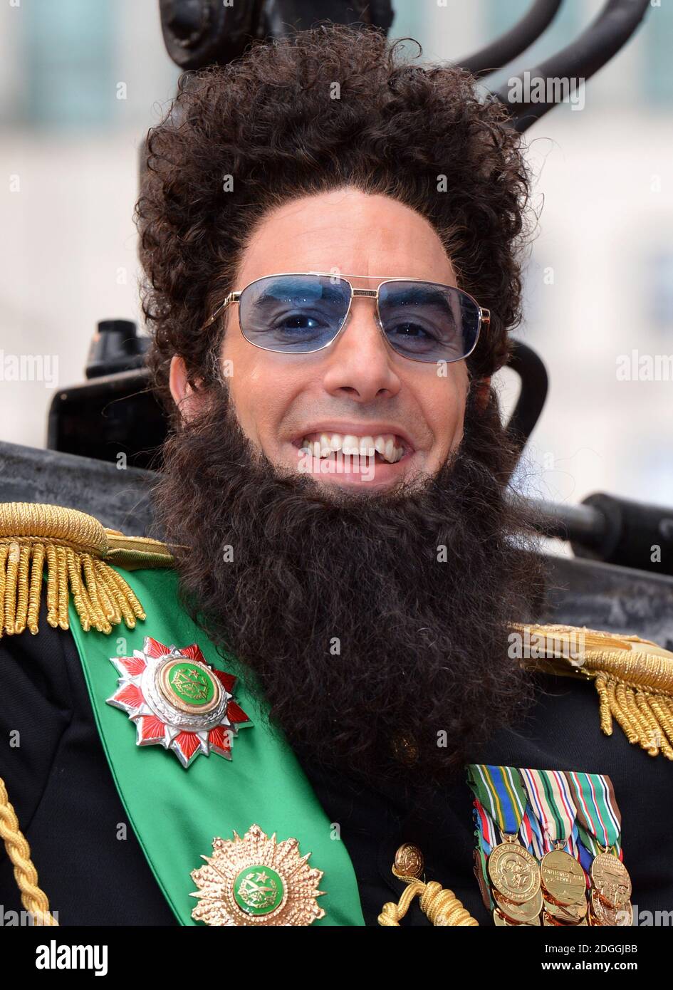 Sacha Baron Cohen as Admiral General Aladeen at the World Premiere of ...