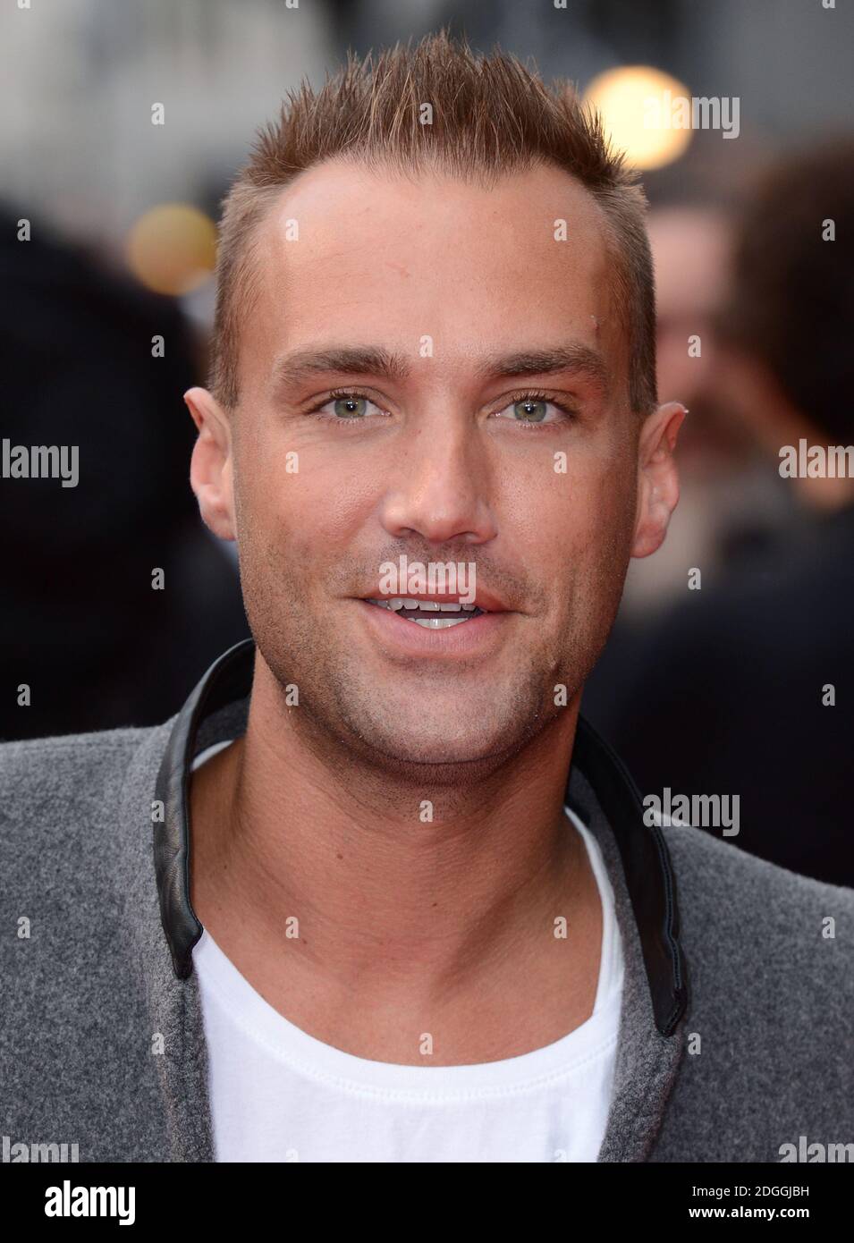 Calum Best at the World Premiere of The Dictator, The Royal Festival ...