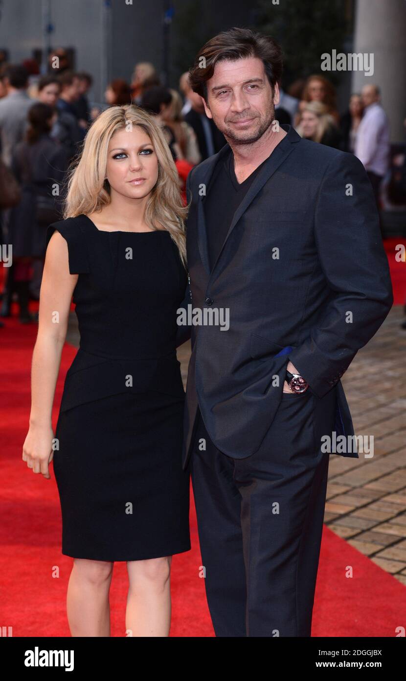 Nick Knowles and girlfriend at the World Premiere of The Dictator, The ...