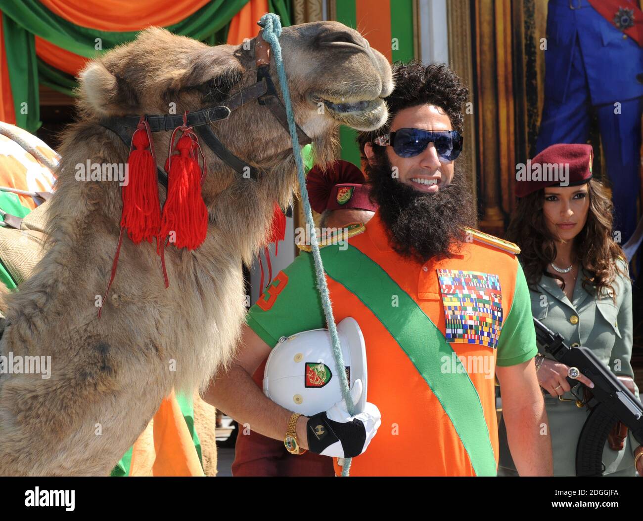 Sacha Baron Cohen as The Dictator at the Carlton Hotel, part of The ...