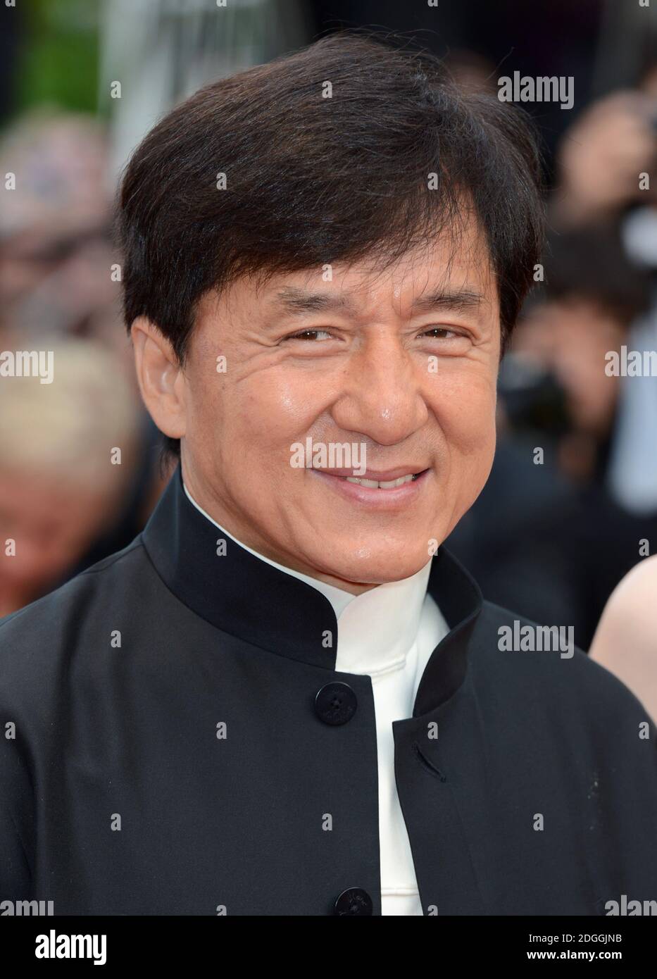 Jackie Chan arriving at the Gala Screening of De Rouille et D'os at The ...
