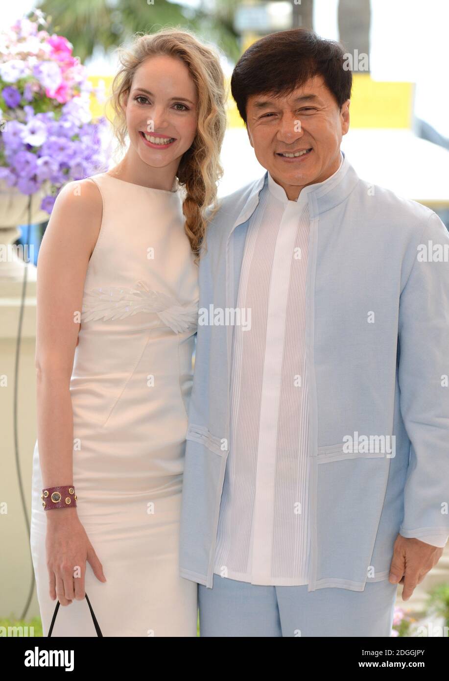 Laura Weissbecker and Jackie Chan promote Chinese Zodiac at The Carlton ...