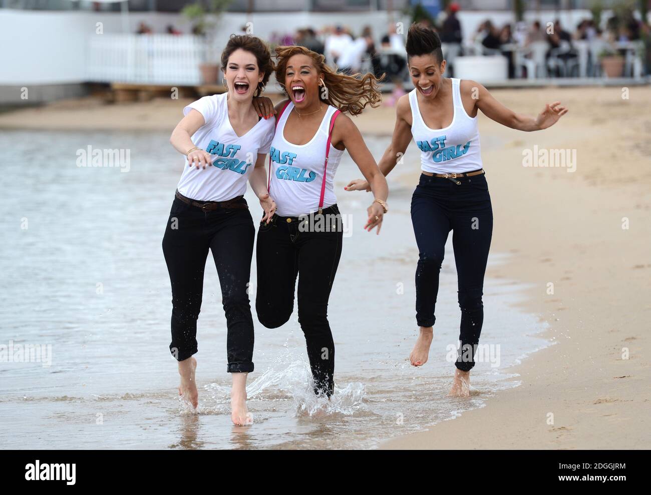 Fast girls lily james hi-res stock photography and images - Alamy