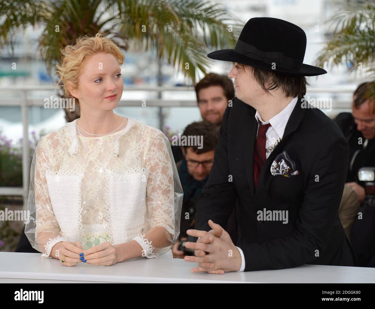 Lily Cole and Pete Doherty at the photocall for Confession of a Child ...