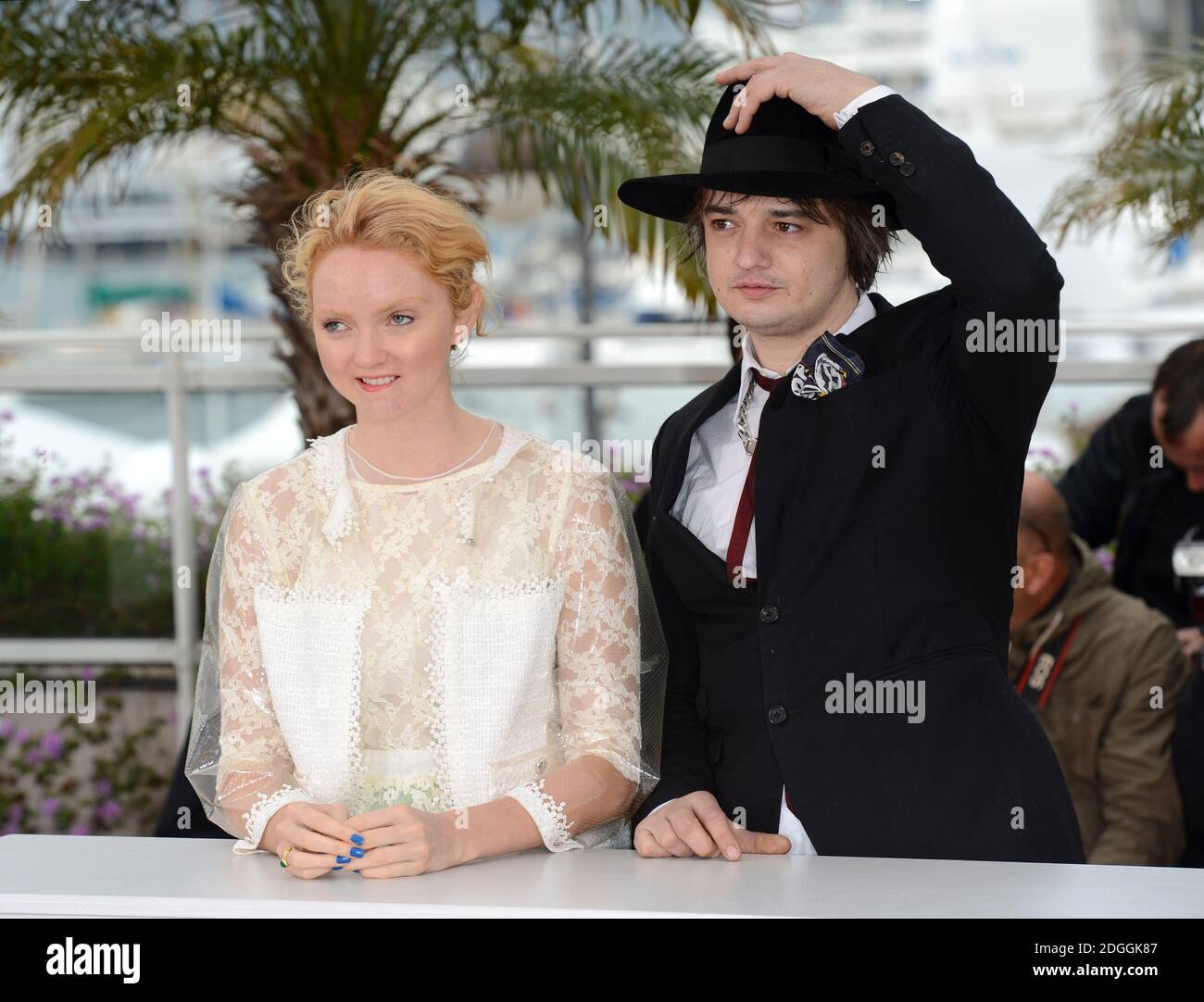 Lily Cole and Pete Doherty at the photocall for Confession of a Child ...