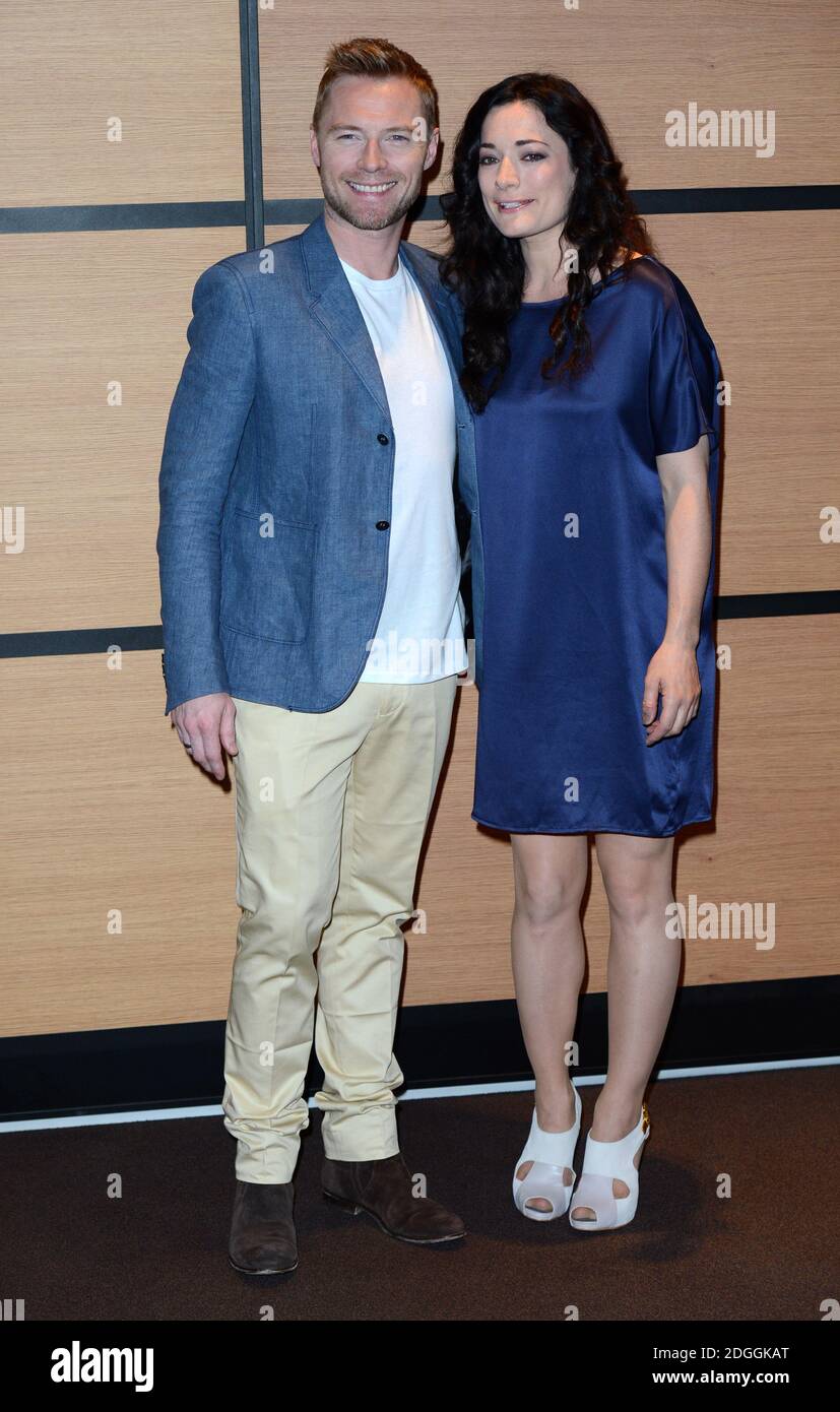 Ronan Keating and Laura Michelle Kelly at the photocall for Goddess ...