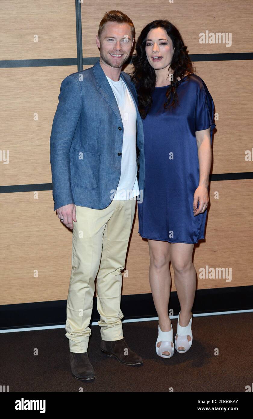 Ronan Keating and Laura Michelle Kelly at the photocall for Goddess ...