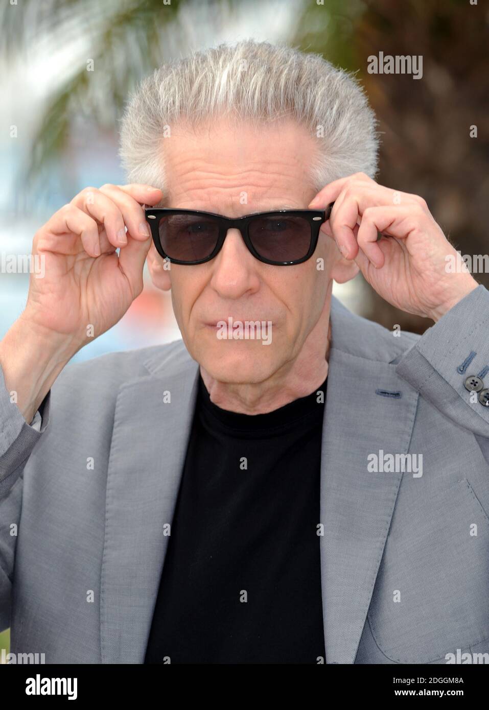 David Cronenberg at the photocall for Cosmopolis at the Palais du ...