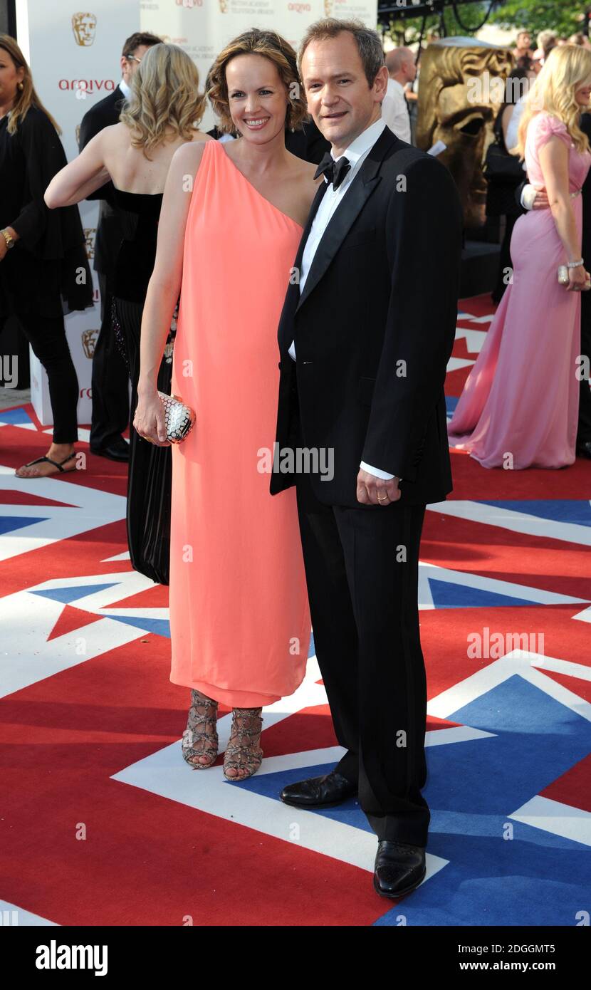 Alexander Armstrong And Wife Arriving At The Bafta Television Awards 2012 Royal Festival Hall