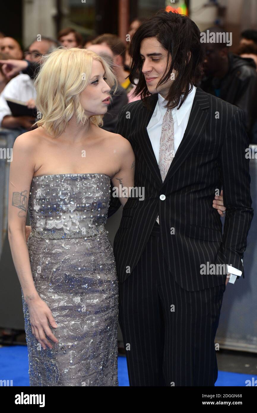 Peaches Geldof and Thomas Cohen arriving for the World Premiere of ...