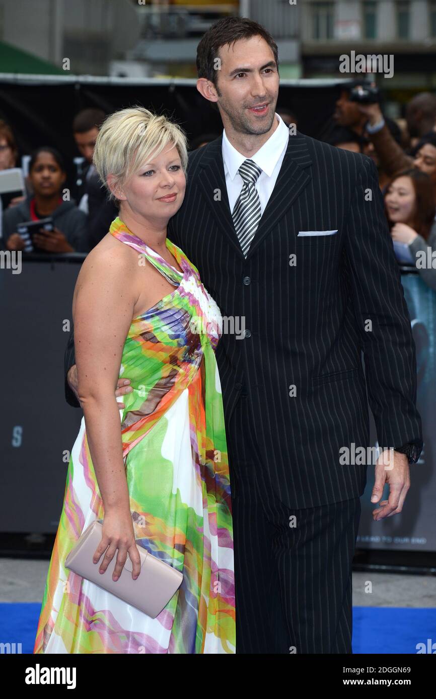 Ian Whyte and wife arriving for the World Premiere of Prometheus ...