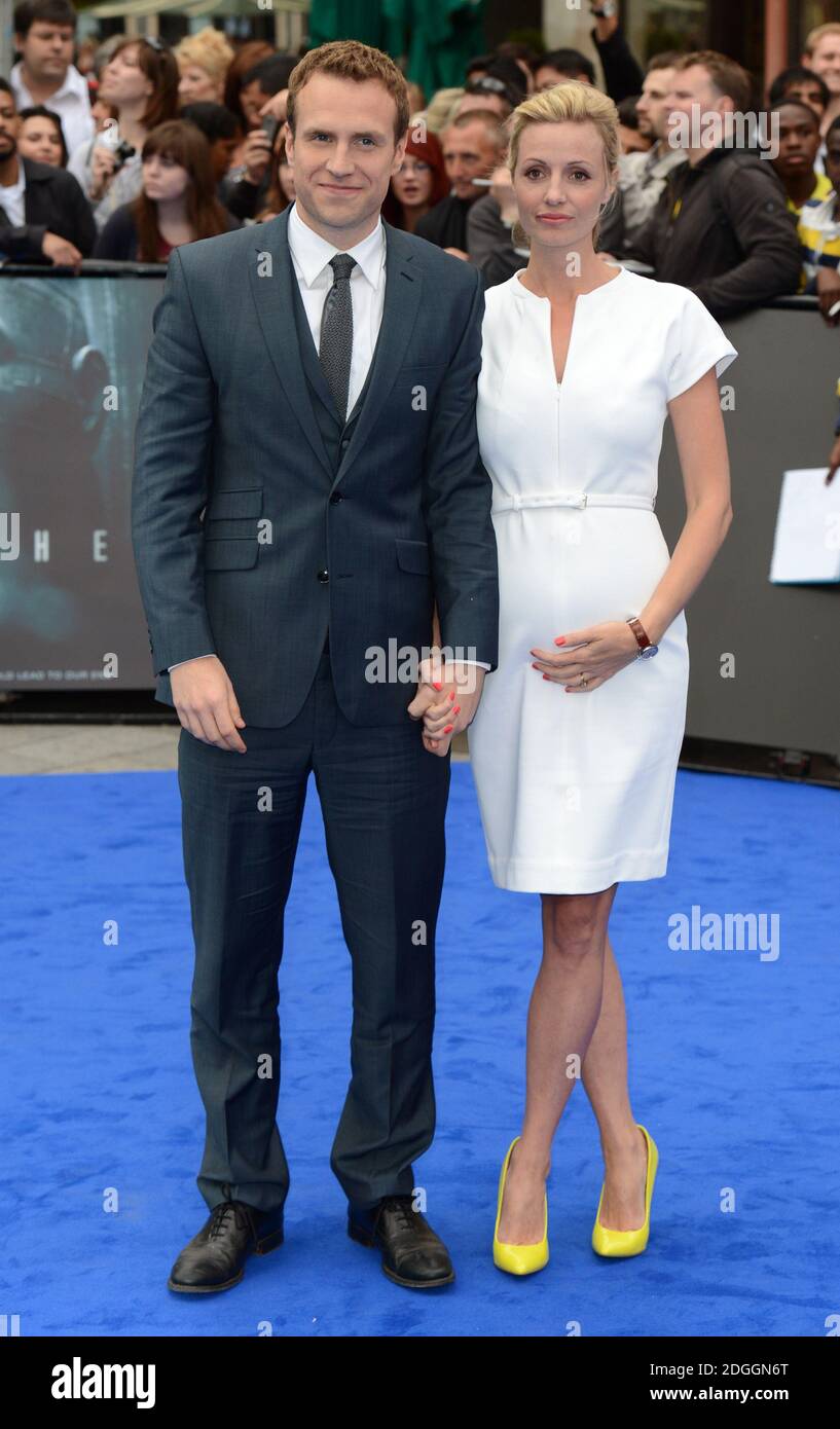Rafe Spall and Eilze du Toit arriving for the World Premiere of ...