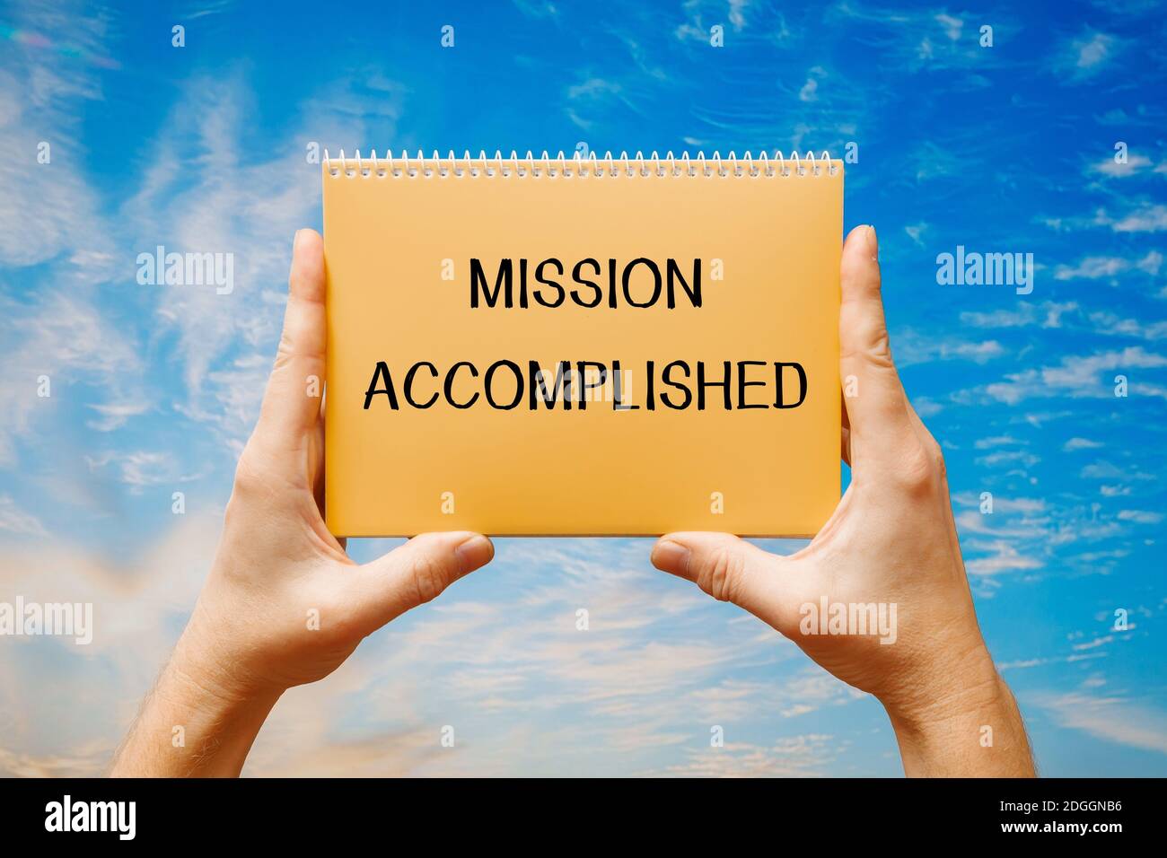 Mission accomplished hi-res stock photography and images - Alamy
