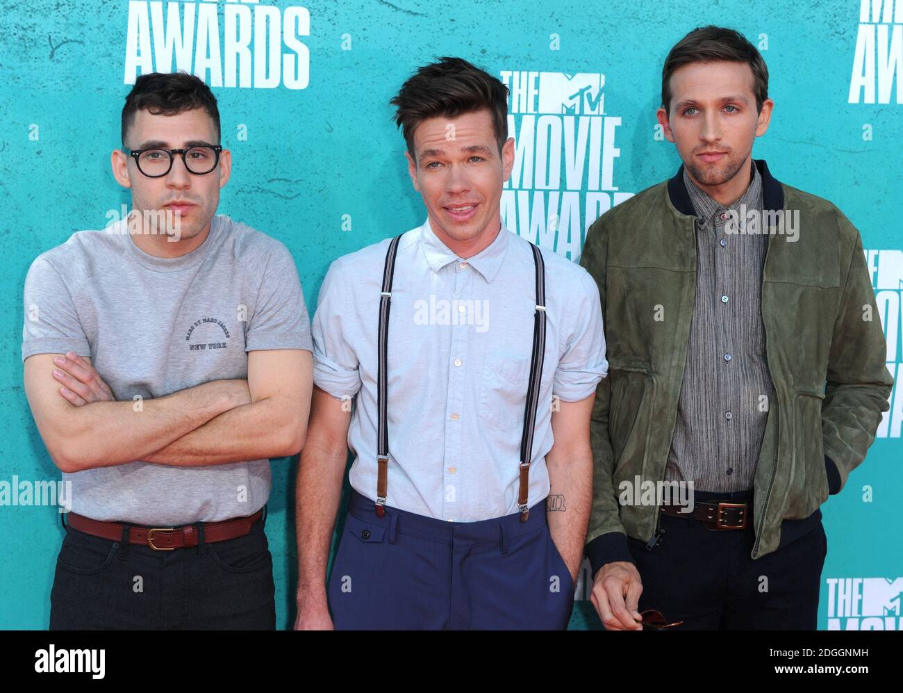 Fun arriving at the MTV Movie Awards 2012, Universal City, Los Angeles ...