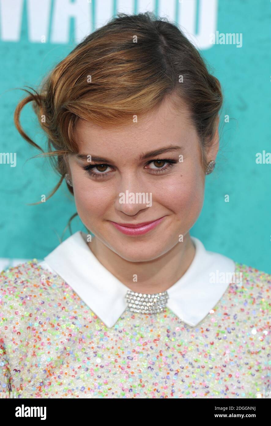 Brie Larson arriving at the MTV Movie Awards 2012, Universal City, Los ...