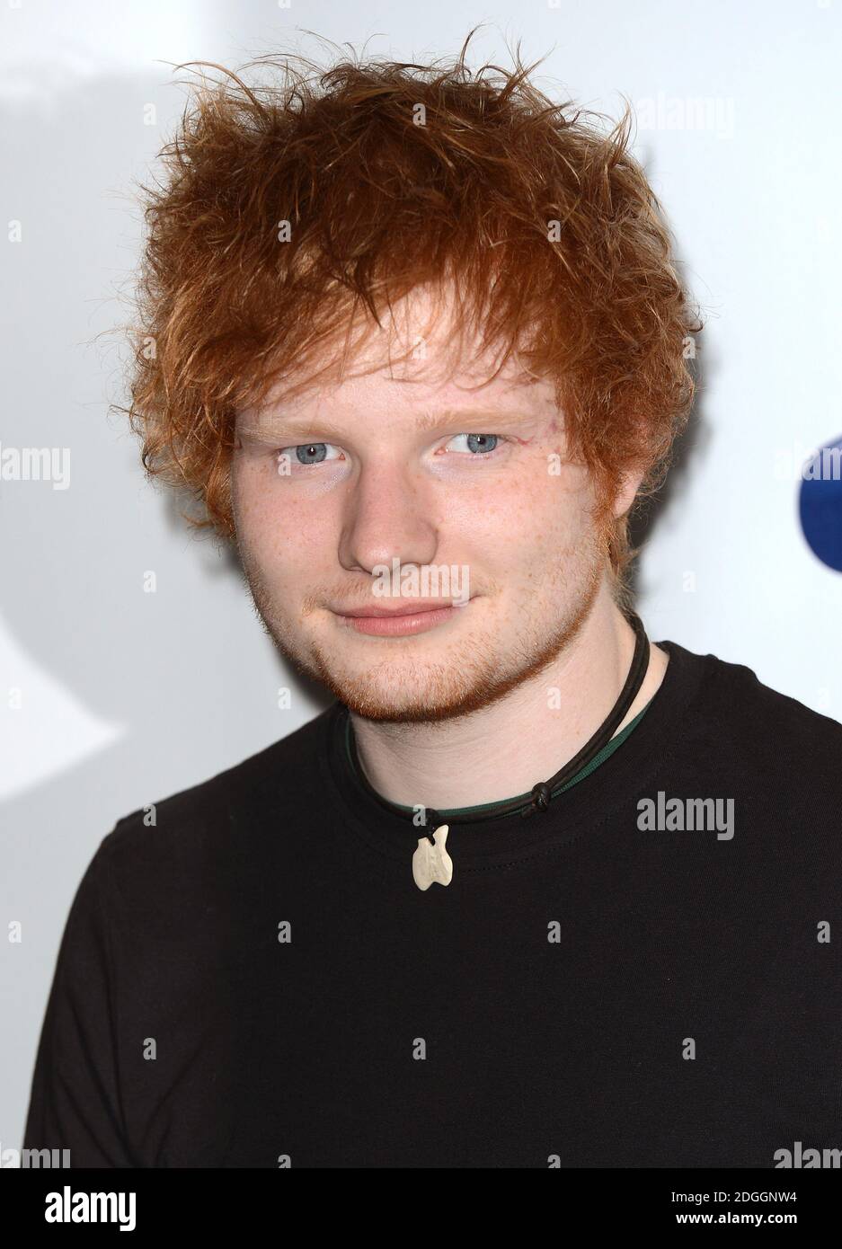 Ed Sheeran backstage at the Capital FM Summertime Ball 2012 with ...