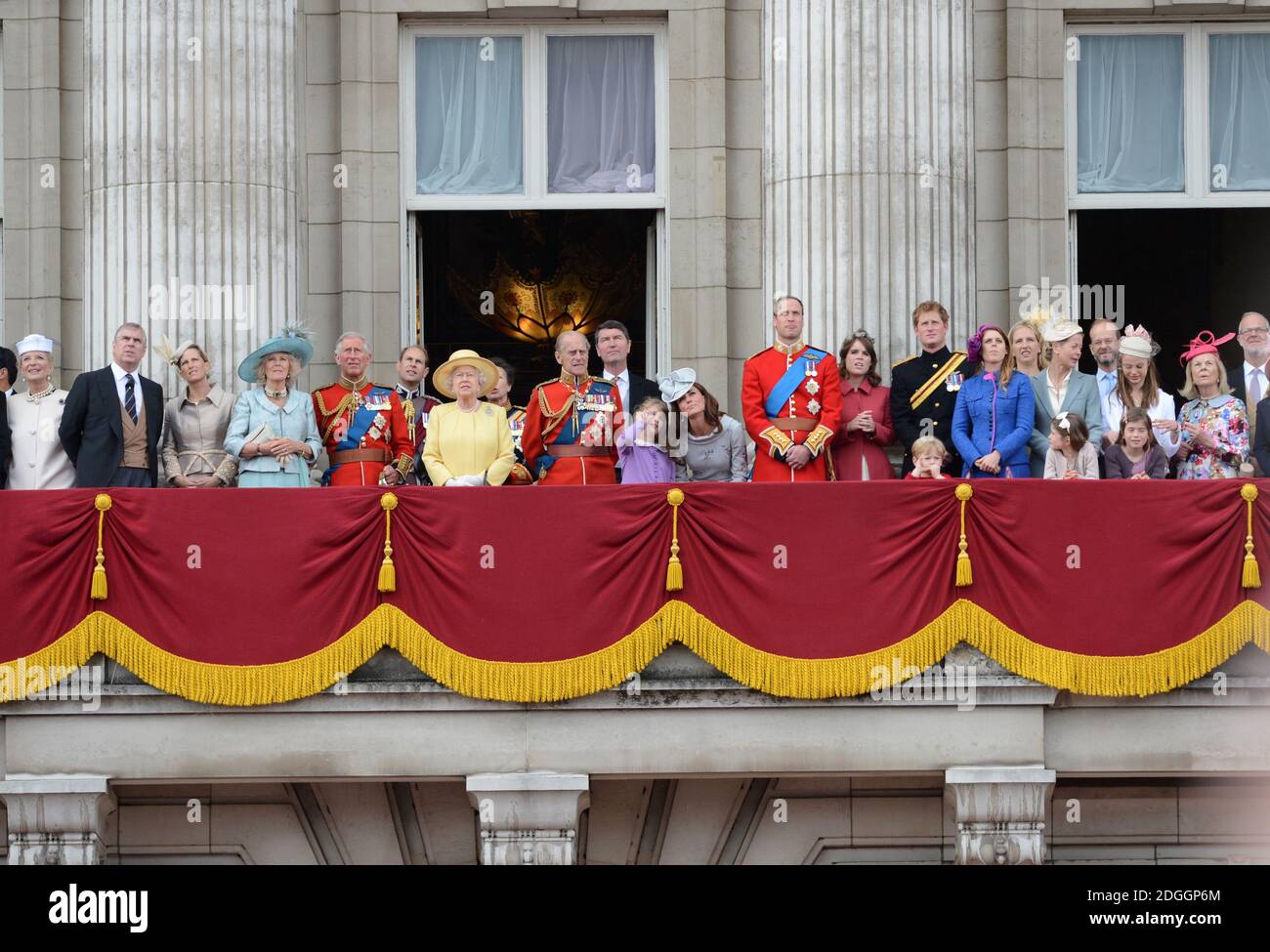 (Left to Right) Prince Andrew, Sophie Countess of Wessex, Camilla ...