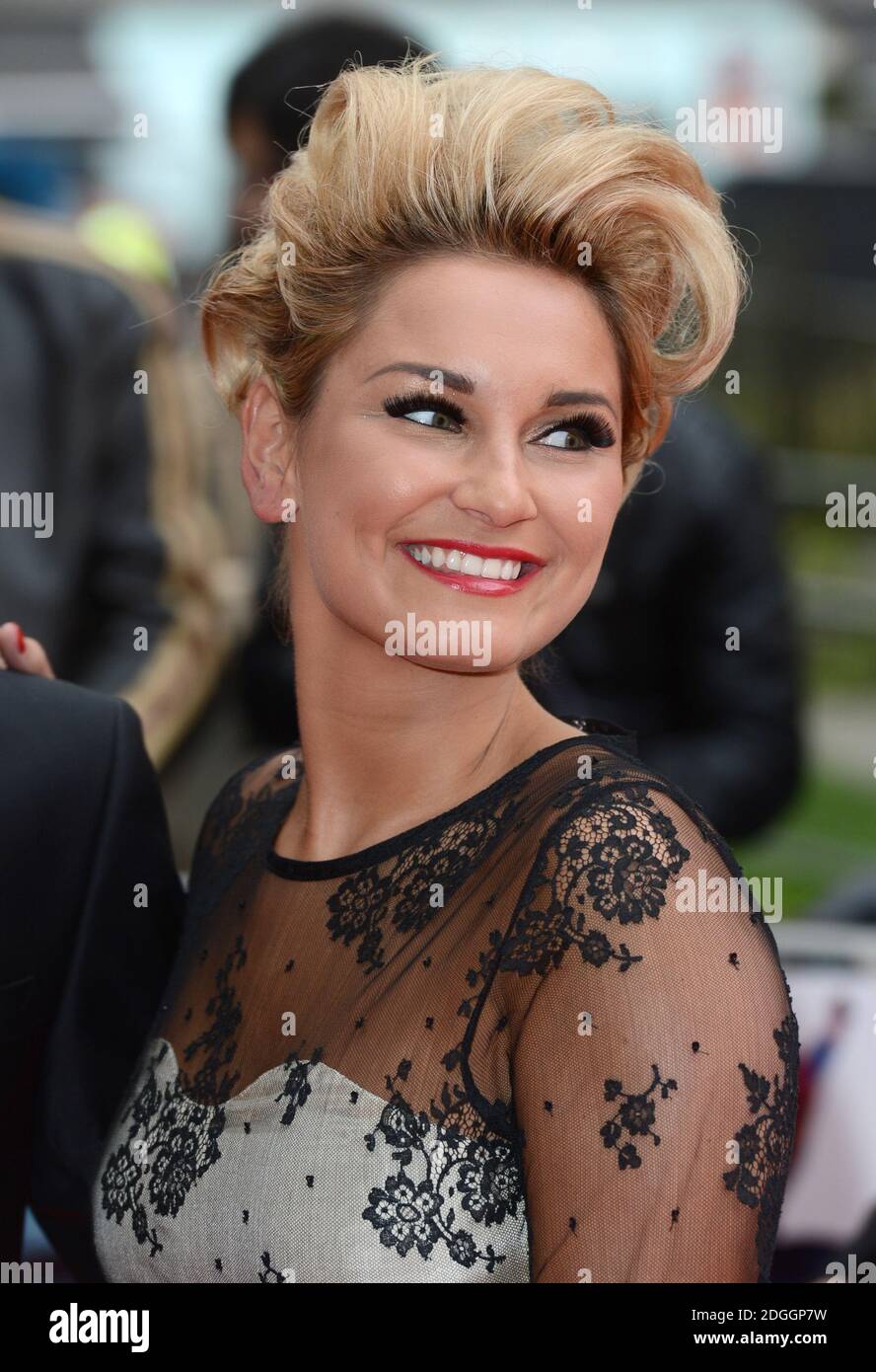 Sam Faiers arriving at the UK Premiere of The Amazing Spider Man, Odeon ...