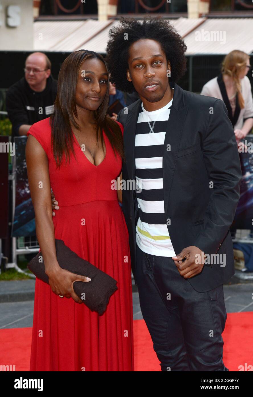 Lemar arriving at the UK Premiere of The Amazing Spider Man, Odeon ...