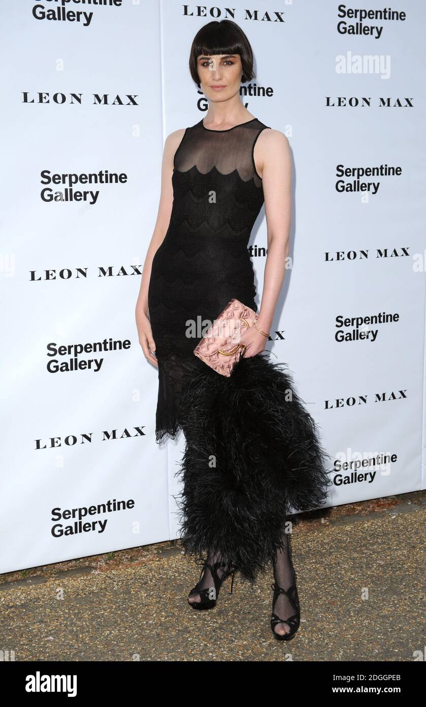 Erin O'Connor arriving at The Serpentine Gallery Summer Party, Hyde ...