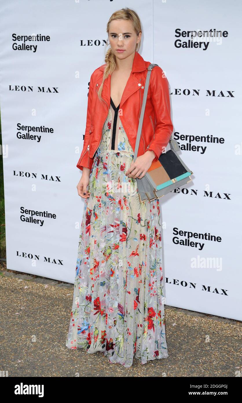 Suki Waterhouse arriving at The Serpentine Gallery Summer Party, Hyde ...
