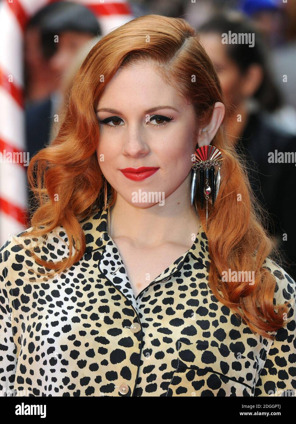 Katy B arriving at the European Premiere of Katy Perry: Part of Me 3D ...