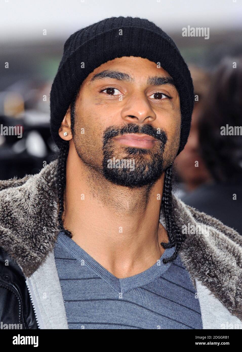 David Haye arriving at The UK Premiere of The Dark Knight Rises, Odeon ...
