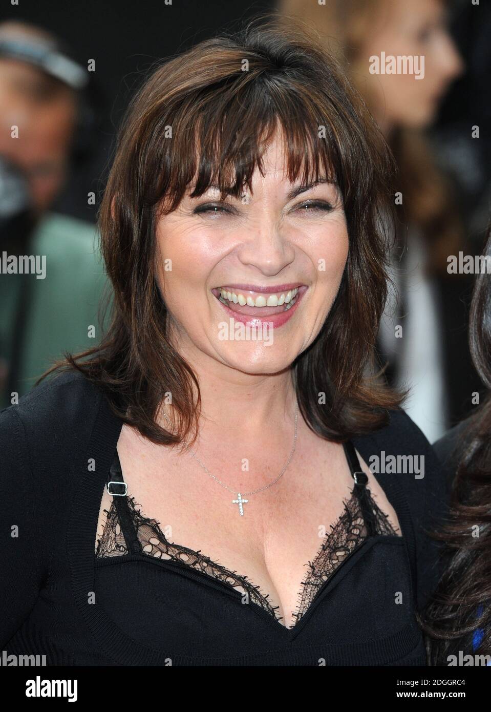 Lorraine Kelly arriving at The UK Premiere of The Dark Knight Rises ...
