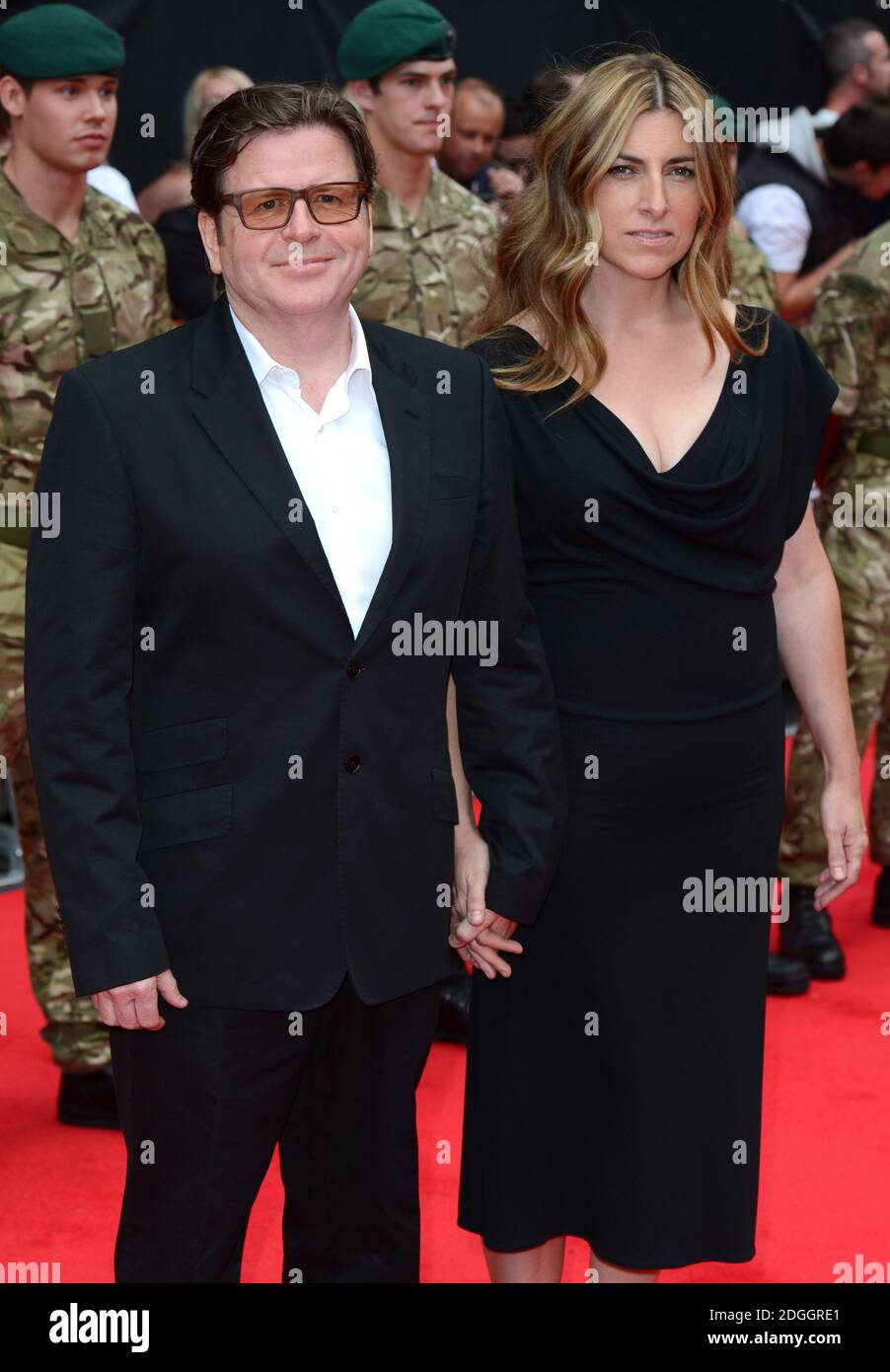 Director Simon West and wife arriving at the UK Premiere of The ...