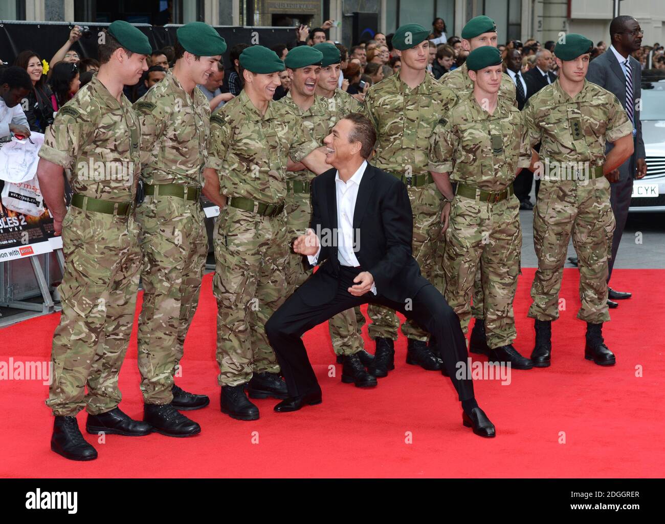 Jean Claude Van Damme Expendables 2 Triceps