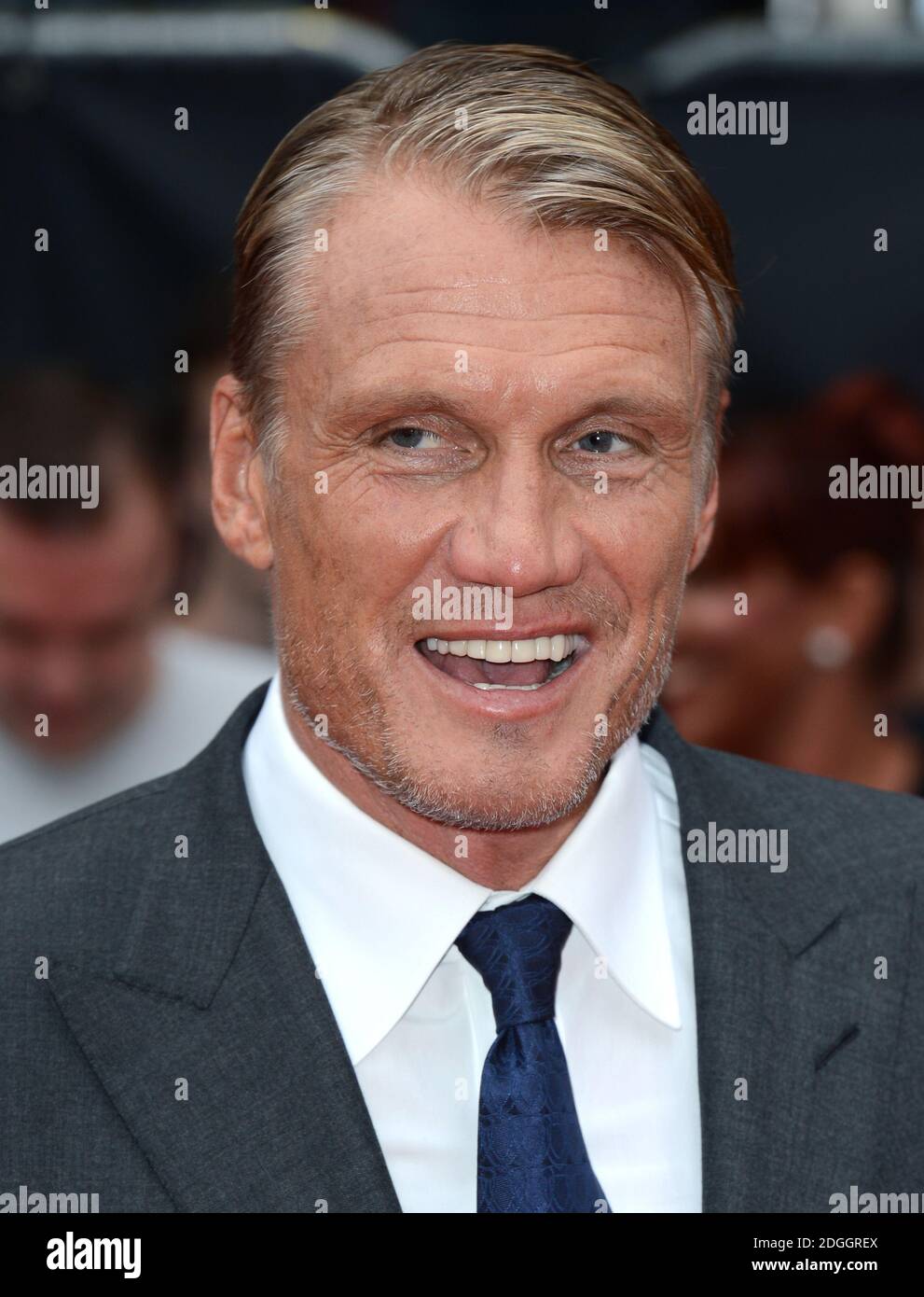 Dolph Lundgren arriving at the UK Premiere of The Expendables 2 ...