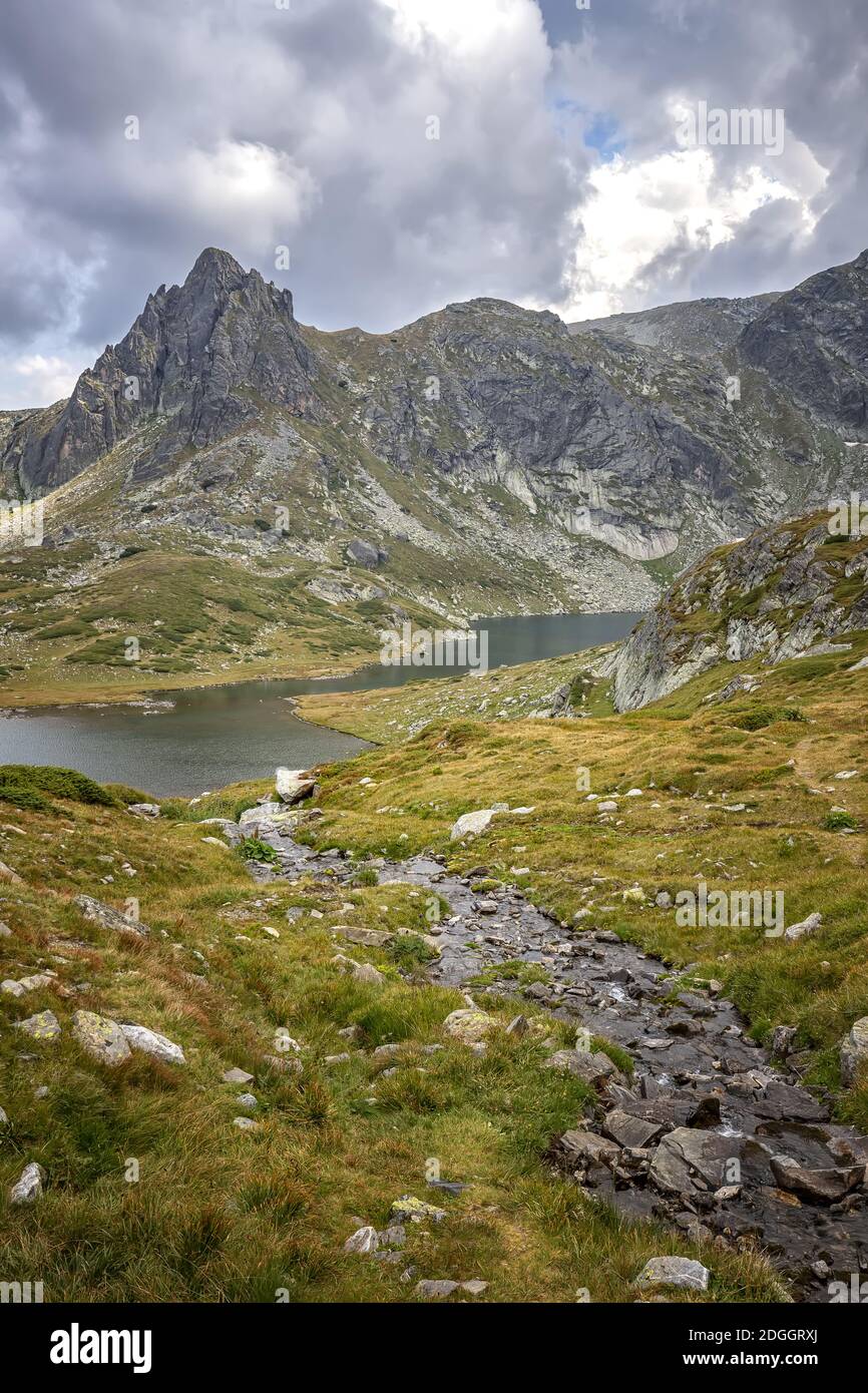 A mountain brook Stock Photo - Alamy
