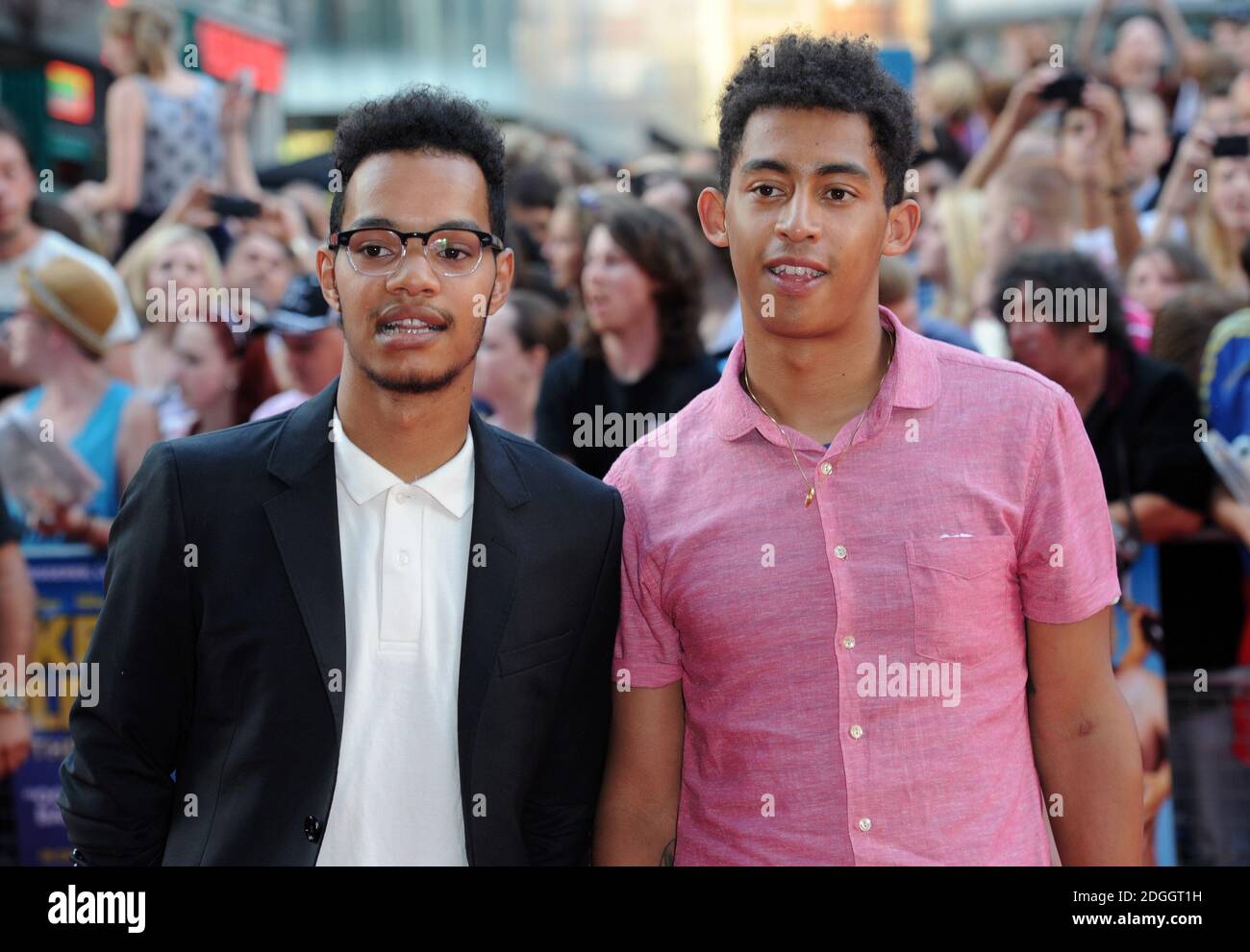 Rizzle Kicks arriving at the Keith Lemon The Movie World Premiere ...
