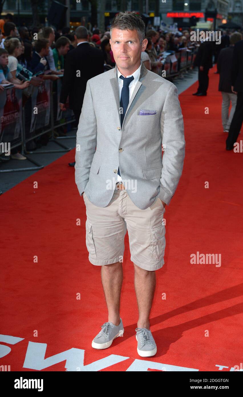 Nick Love arriving at the World Premiere of The Sweeney, Vue Cinema ...